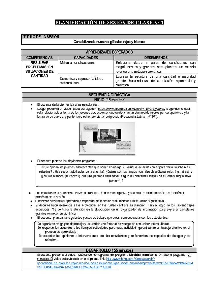 Sesion 5° | PDF | Ecuaciones | Exponenciación