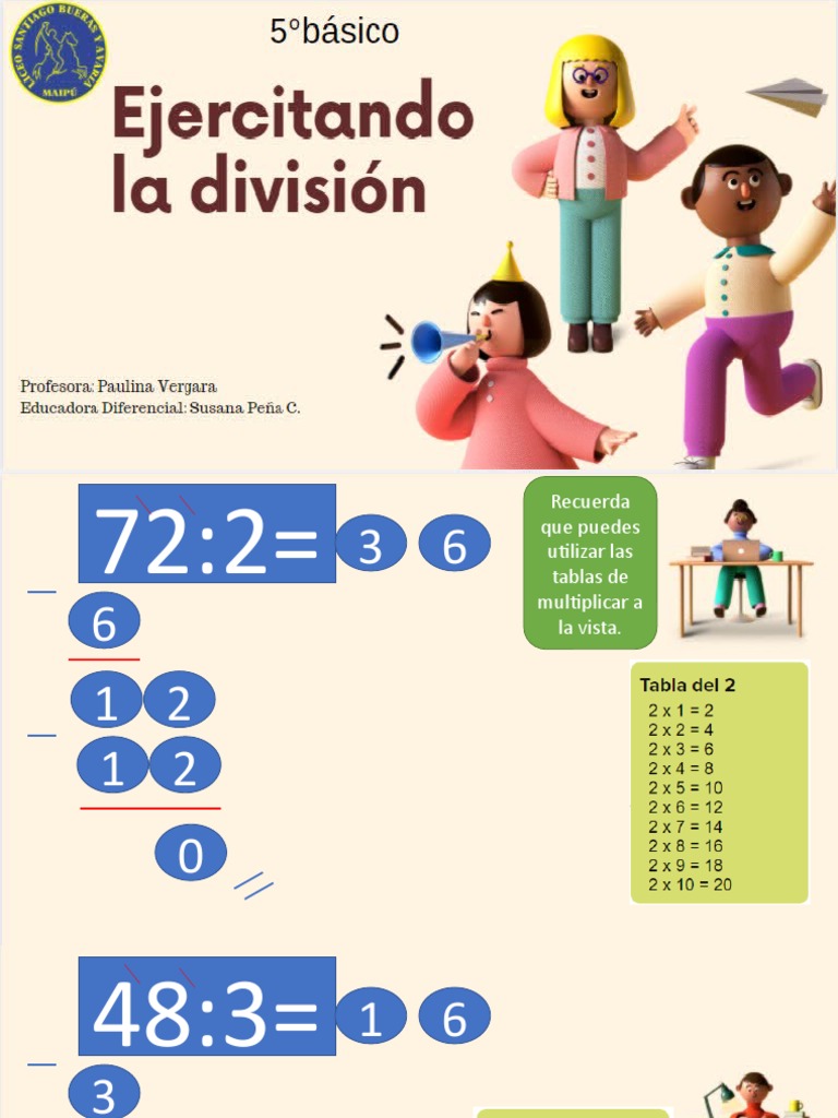 Divisiones Paso A Paso | PDF