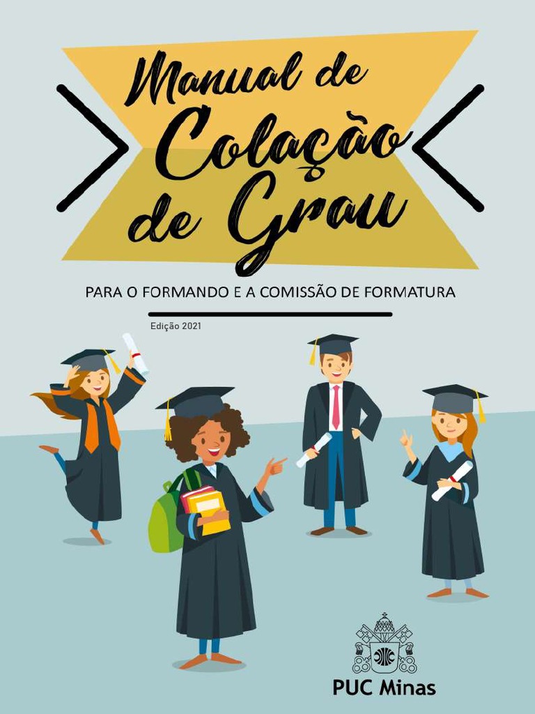 Manual Colação de Grau | PDF | Cheque (banco) | Science
