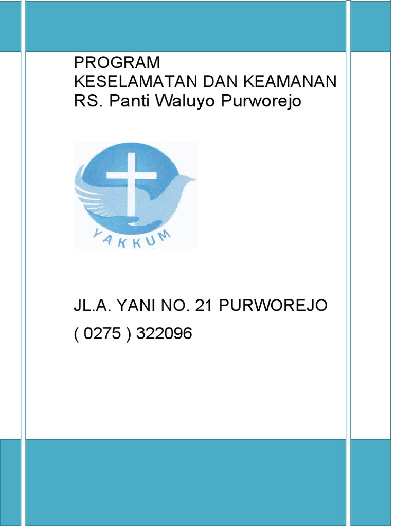 Program K3 RS Panti Waluyo 2019 | PDF