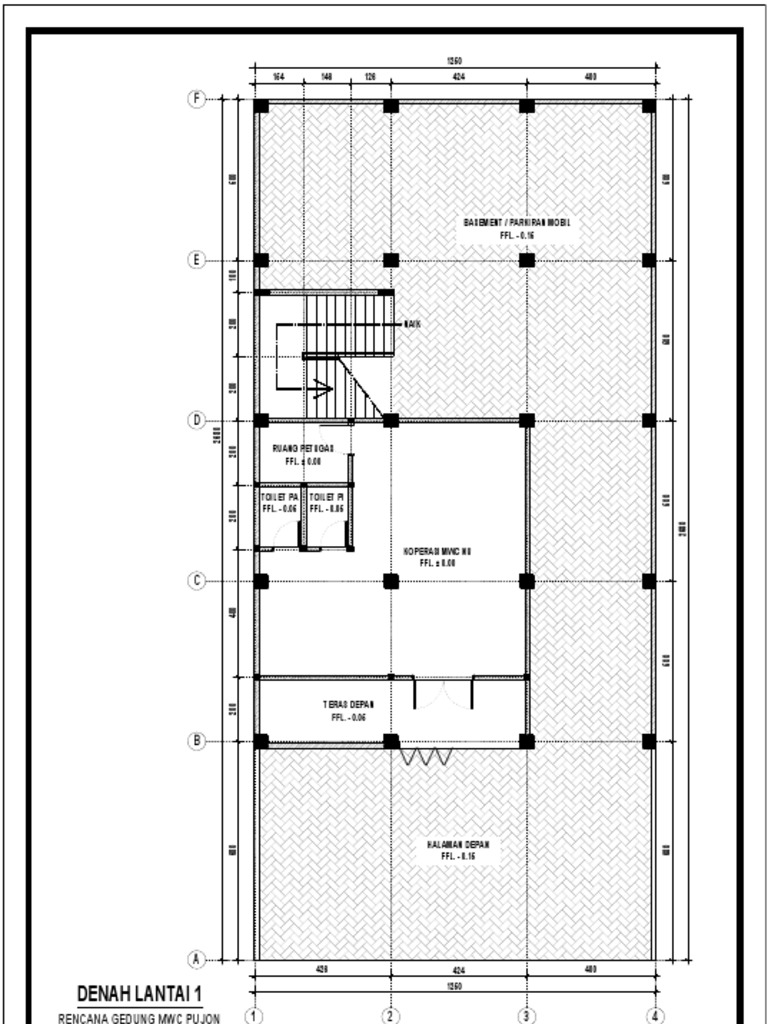 Denah MWC Nu Pujon Revisi 1 | PDF Denah MWC Nu Pujon Revisi 1 | PDF