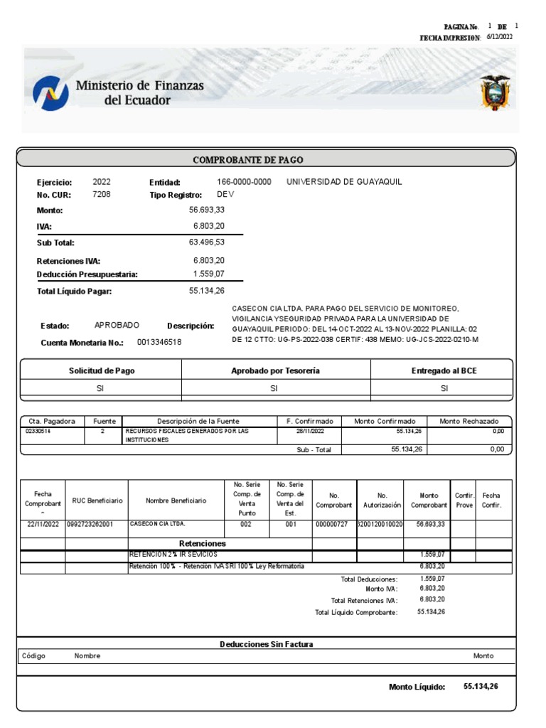 Cur 7208, Casecon | PDF