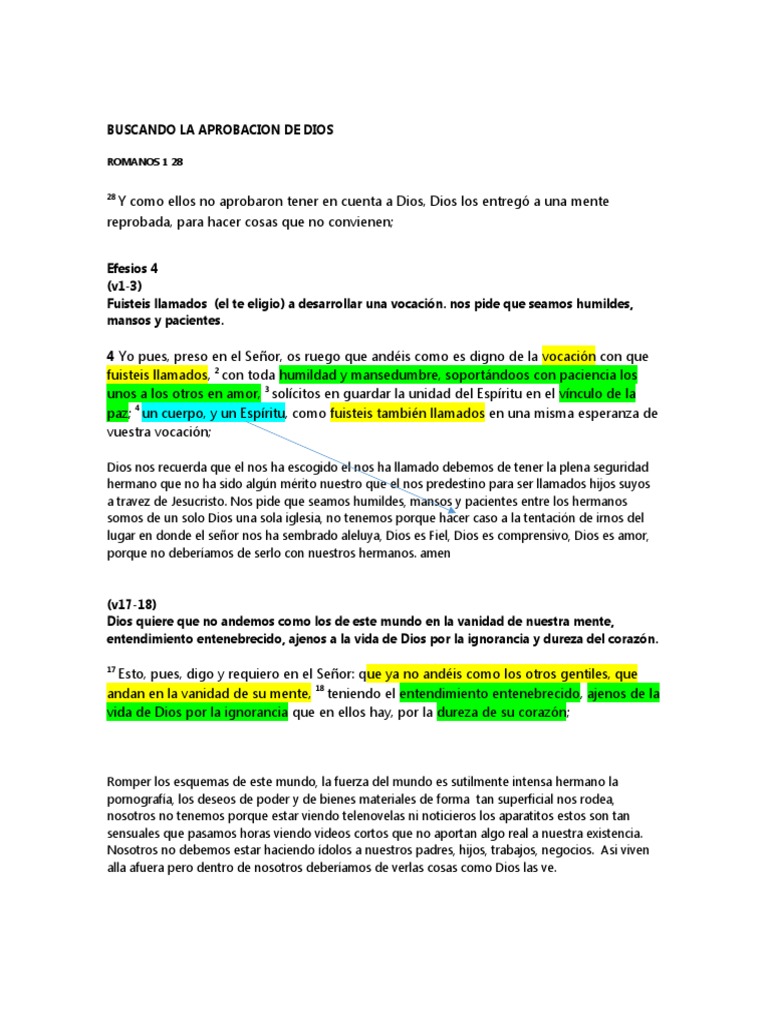 Buscando La Aprobacion de Dios | PDF | Lujuria | Amor