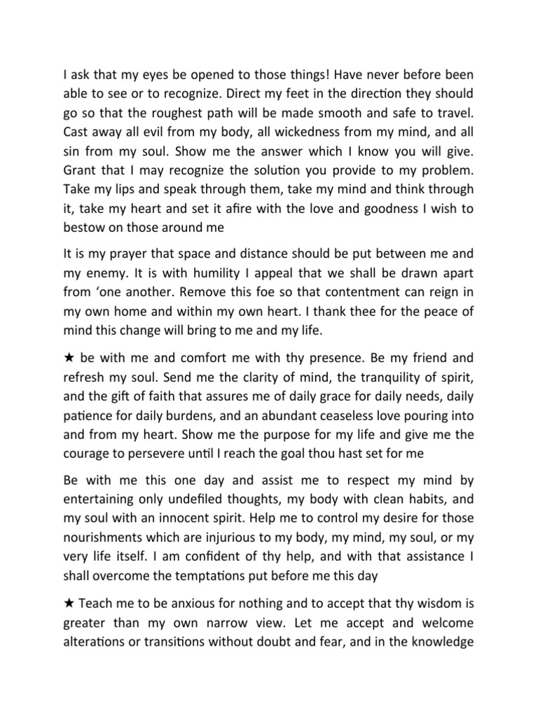 Power Prayers Pdf Religious Belief And Doctrine