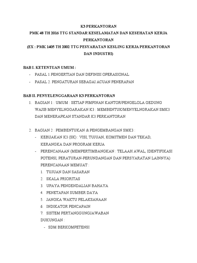K3 Perkantoran | PDF | Komputer
