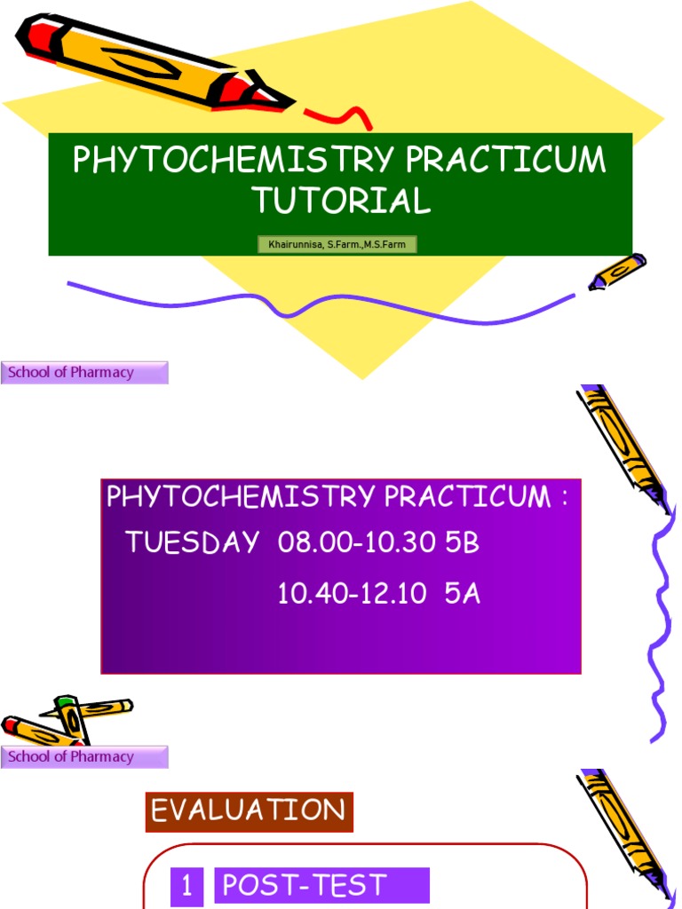 Phytochemistry Lab Guide | PDF | Filtration | Physical Sciences