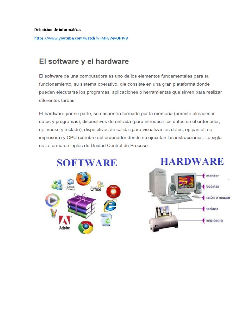 Definición de Informática | PDF