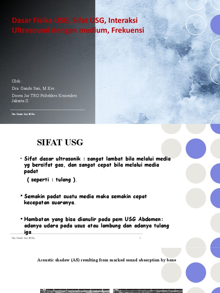 1dasar Fisika USG, Sifat USG, Interaksi - Ptm3Gs | PDF