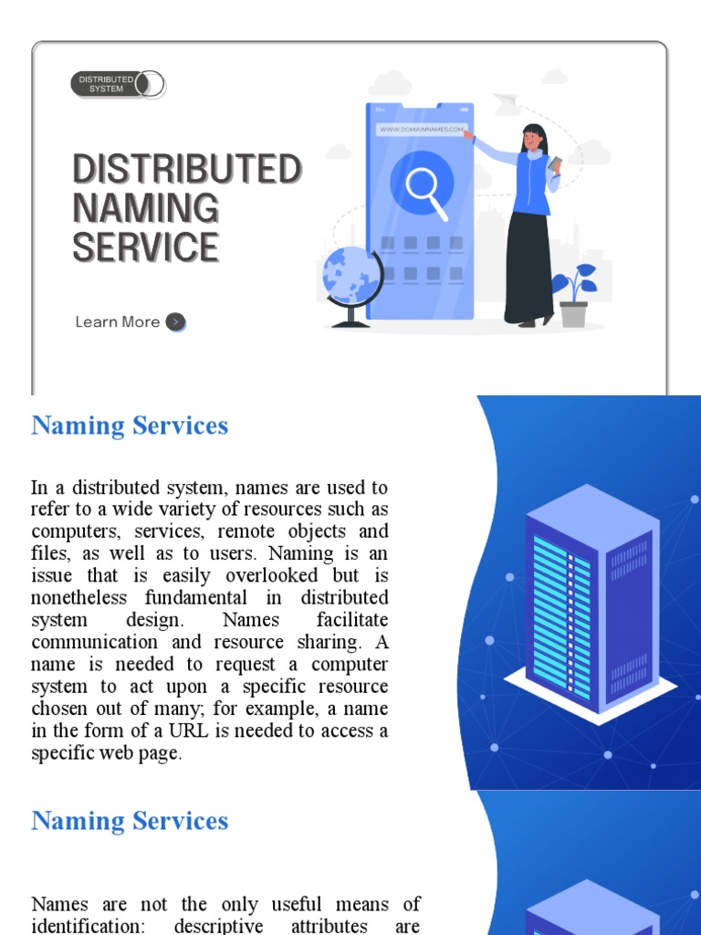 W5 - Distributed Naming Service | PDF | Domain Name System | Domain Name
