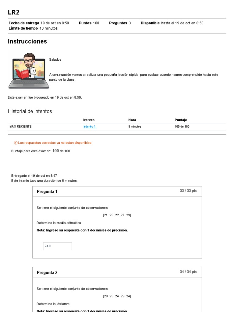 Lr2 - Estadística I - II Pao 2022 | PDF