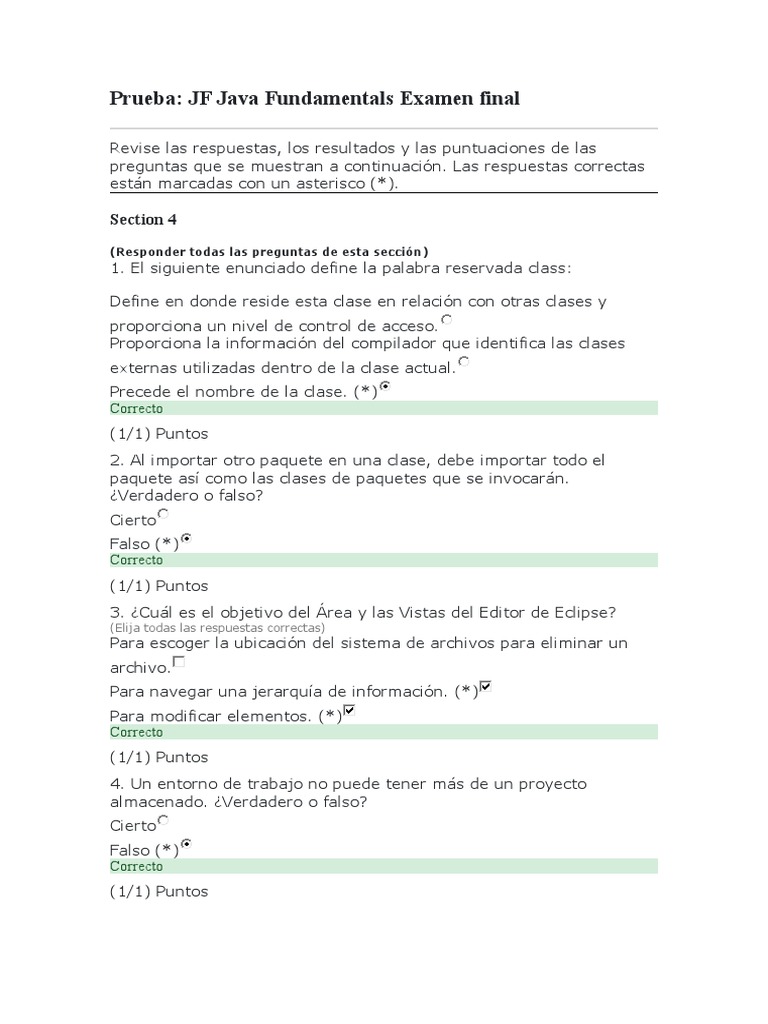 Prueba Final Oracle | PDF | Herencia (Programación Orientada a Objetos) | Java (lenguaje de ...