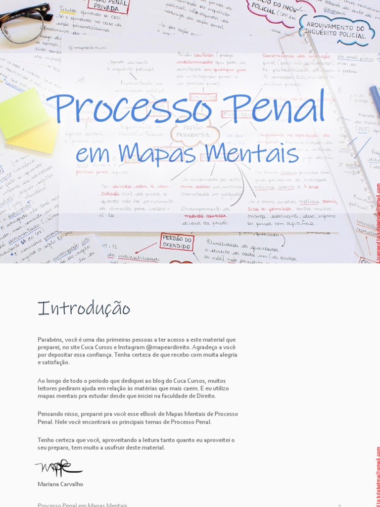 Processo Penal em Mapas Mentais | PDF | Procedimento criminal