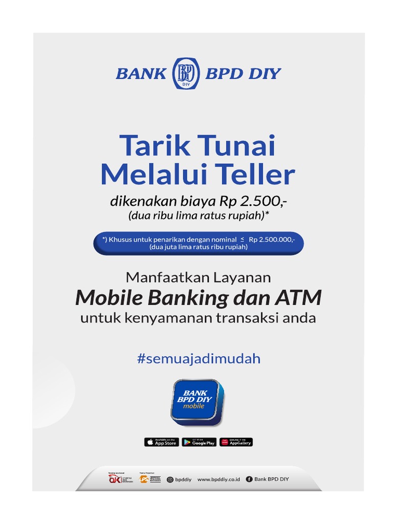 Mini Banner Tarik Tunai Teller 2 | PDF