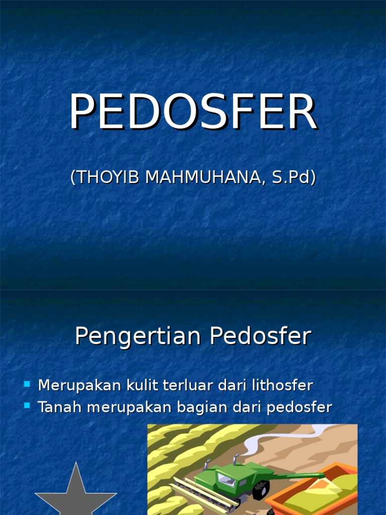 Pengertian dan Faktor Pedosfer | PDF