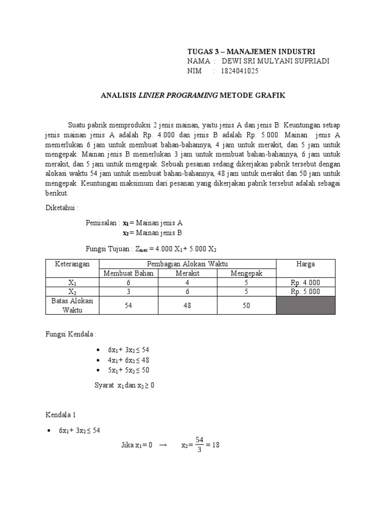 Tugas 3 | PDF