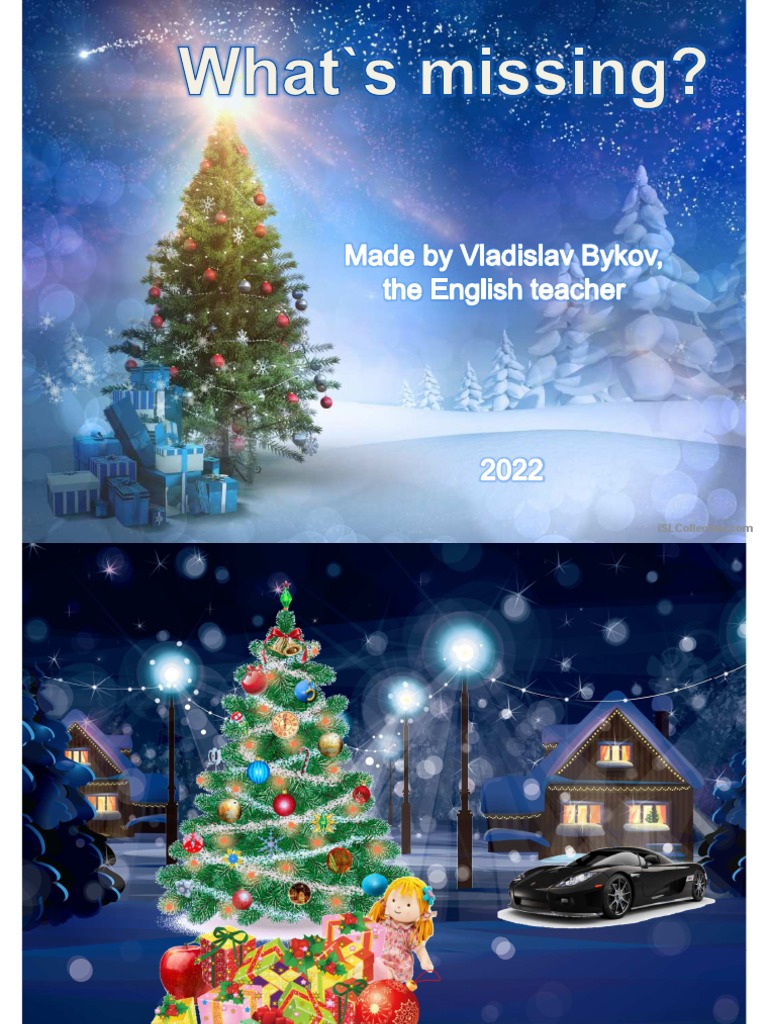 Game - What's Missing | PDF