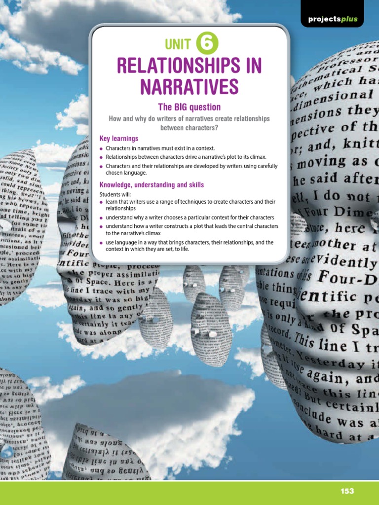 Unit 6 - Relationships in Narratives | PDF | Narration