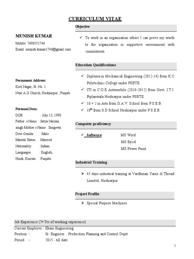 Munish Kumar | PDF | Computing