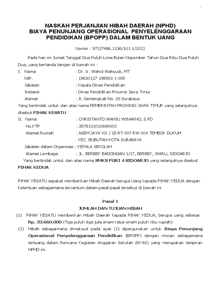 NPHD New 1 | PDF | Bisnis | Ilmu Sosial