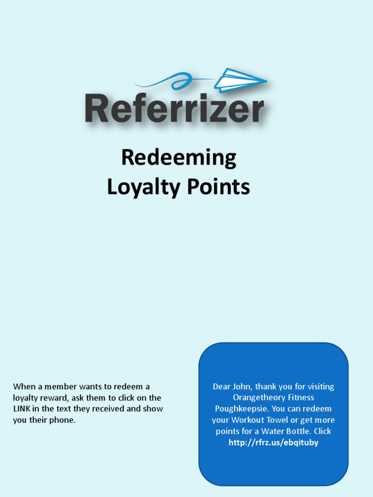 How to Redeem Loyalty Points and Rewards for Orangetheory Fitness ...