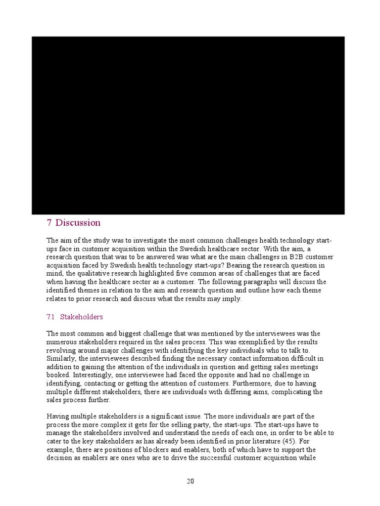 Sample Discussion | PDF | Sales | Customer Relationship Management