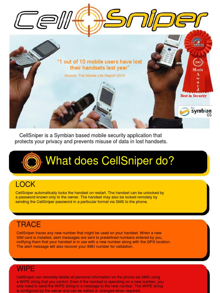 Cell Sniper | PDF | Mobile Phones | Telecommunications