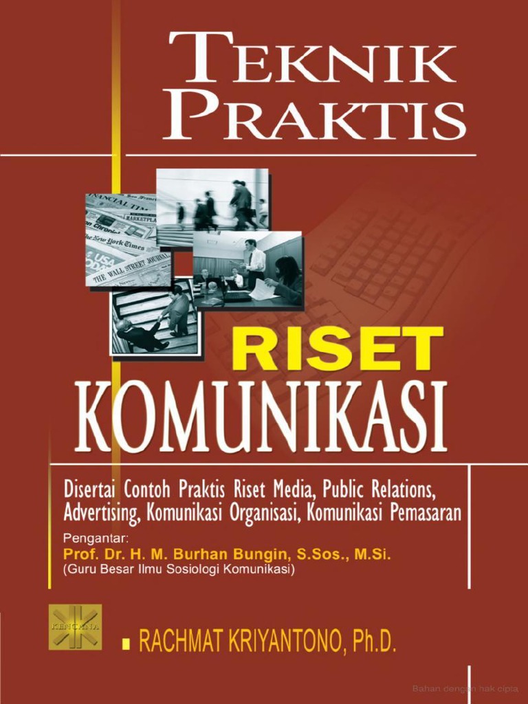 Teknik Praktis Riset Komunikasi by Rachmat Kriyantono | PDF