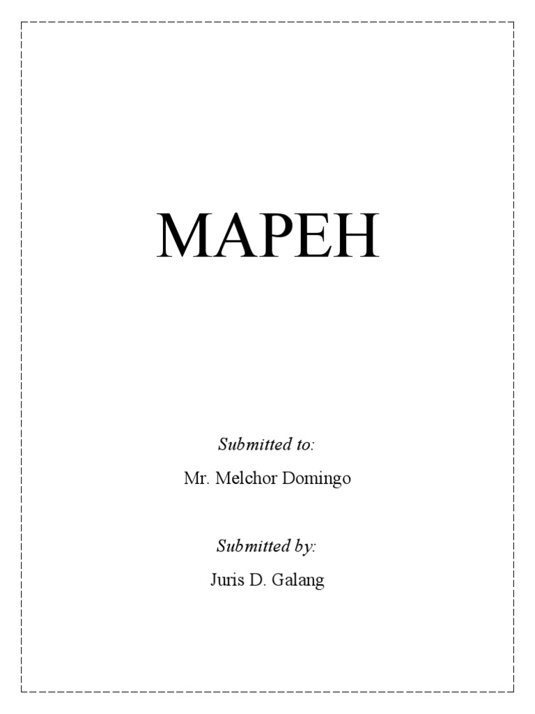MAPEH | PDF