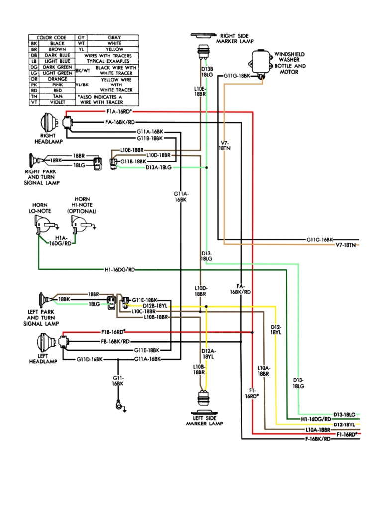 Diagrama Electrico D150 1981-1984.PDF Versión 1 | PDF