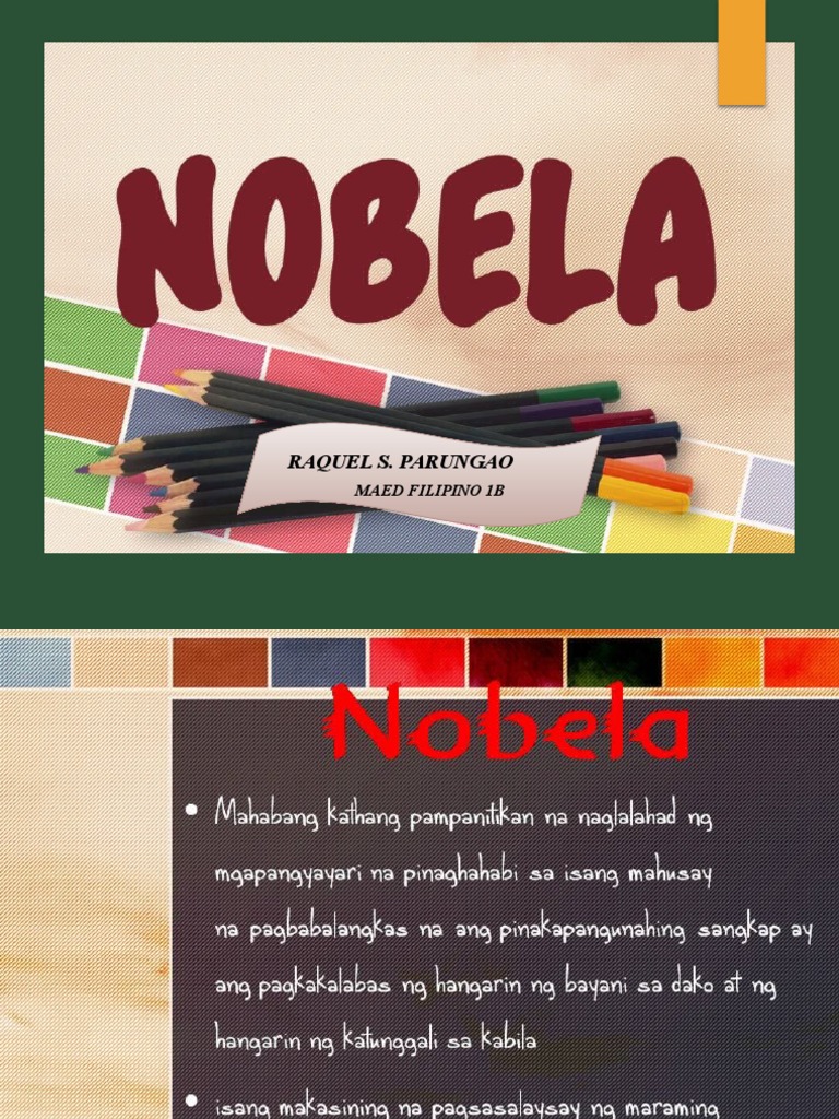 Ulat Nobela | PDF