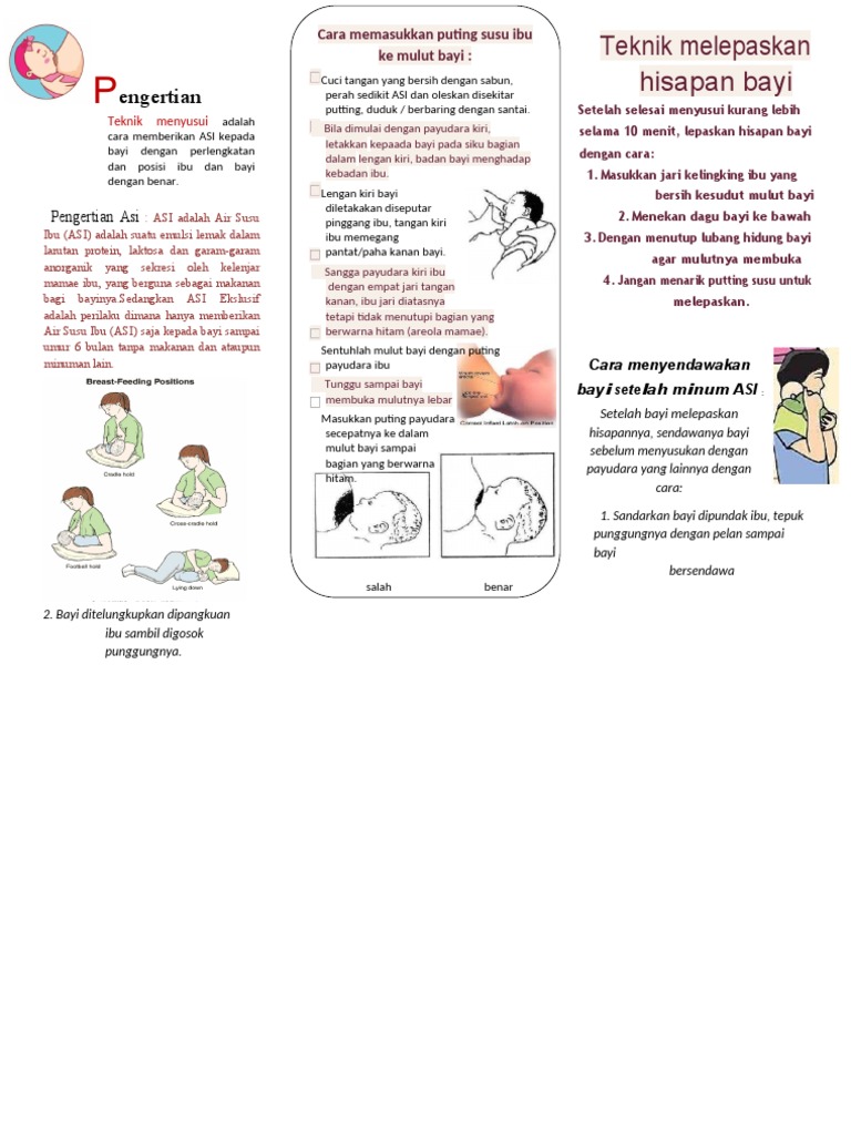 Teknik Menyusui yang Benar untuk Ibu | PDF
