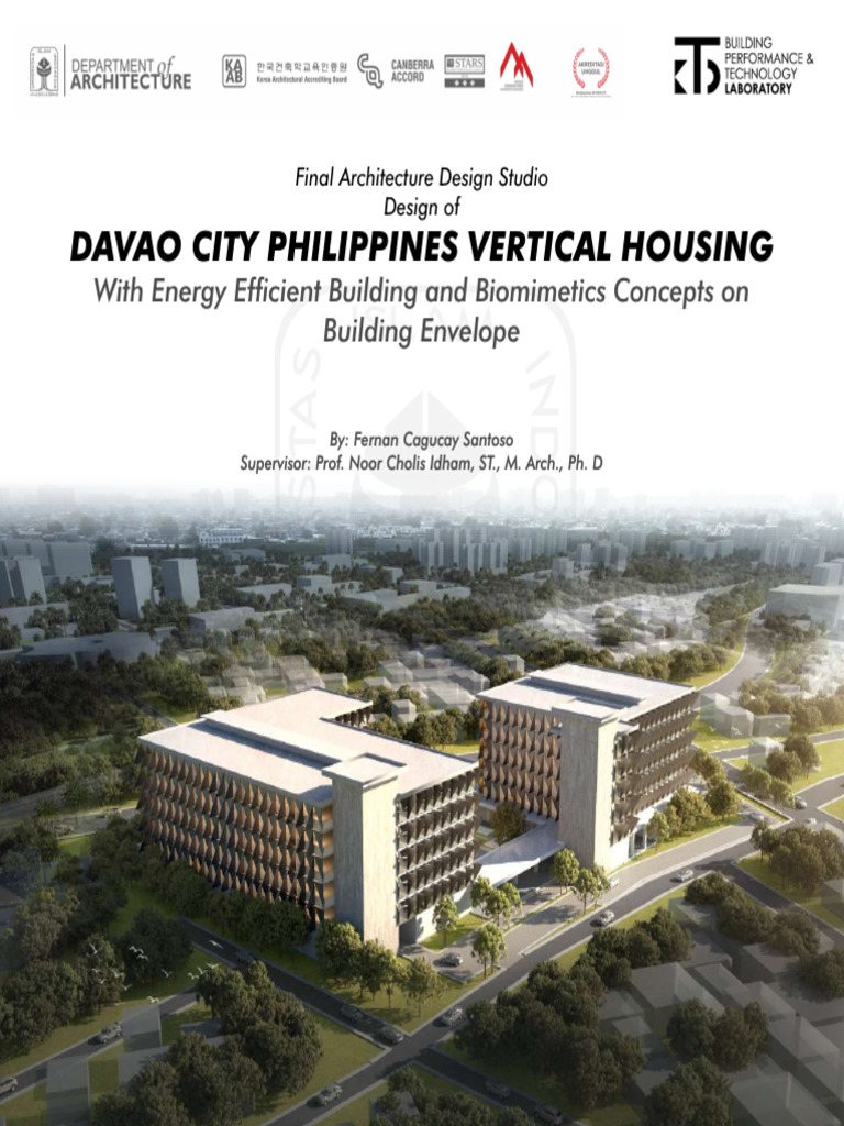 Davao City Philippines Vertical Housing: With Energy Ef Cient Building ...