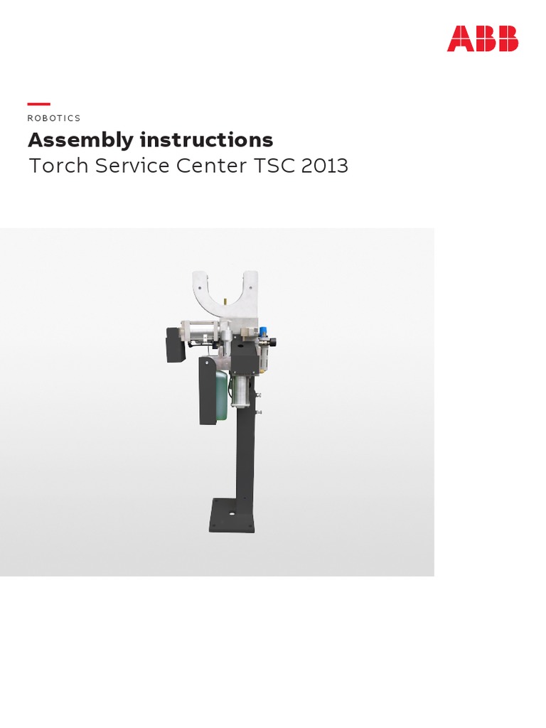 Assembly Instructions: Torch Service Center TSC 2013 | PDF | Welding ...