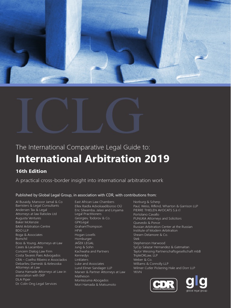 The International Comparative Legal Guide To International Arbitration ... The International Comparative Legal Guide To International Arbitration ...