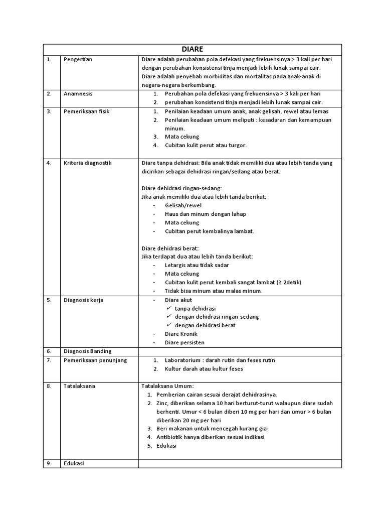 2 - PPK Diare | PDF | Gaya Hidup