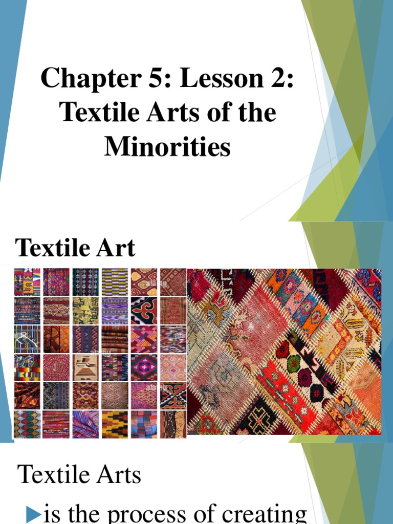 Chapter 5 Lesson 2 | PDF | Textile Arts | Textiles