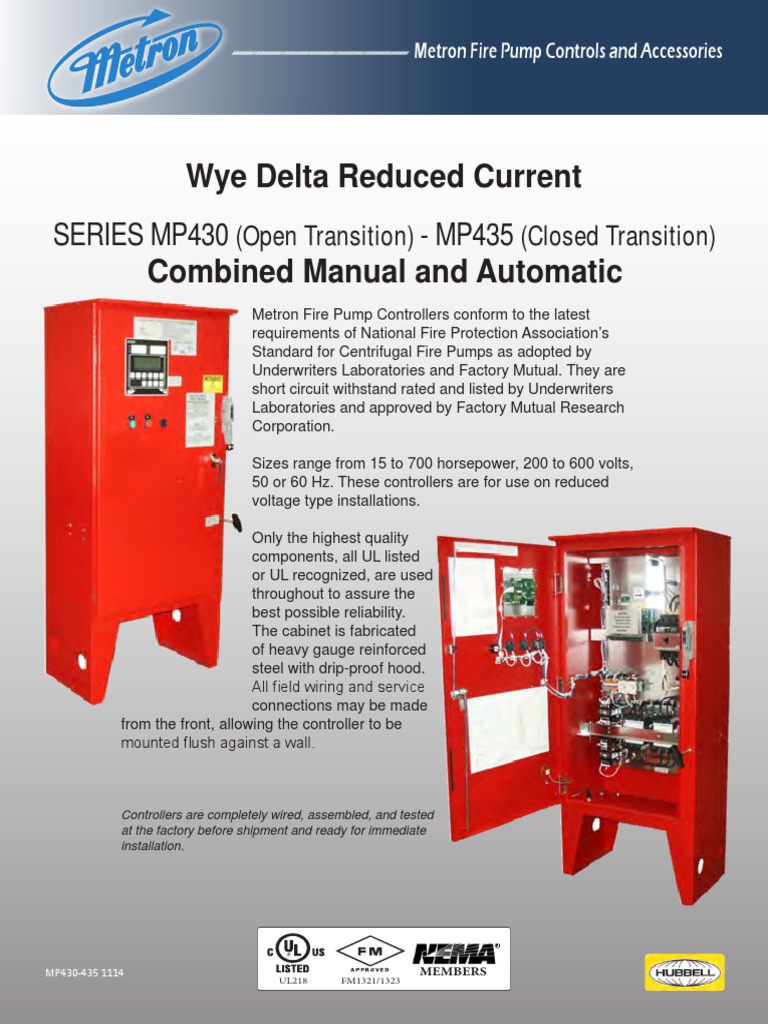 MP430 Submittal With ATS (Large HP) | Download Free PDF | Switch | Pump