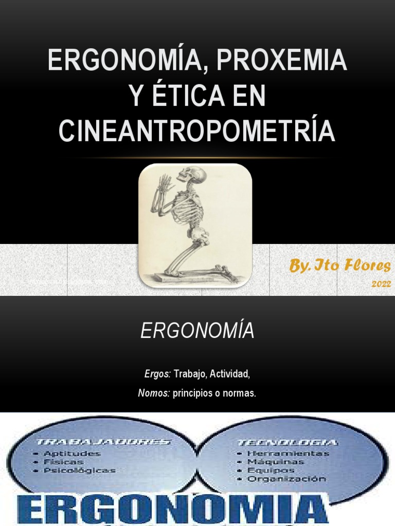 Proxemia y Ética en | PDF | Factores humanos y ergonomía | Antropometría
