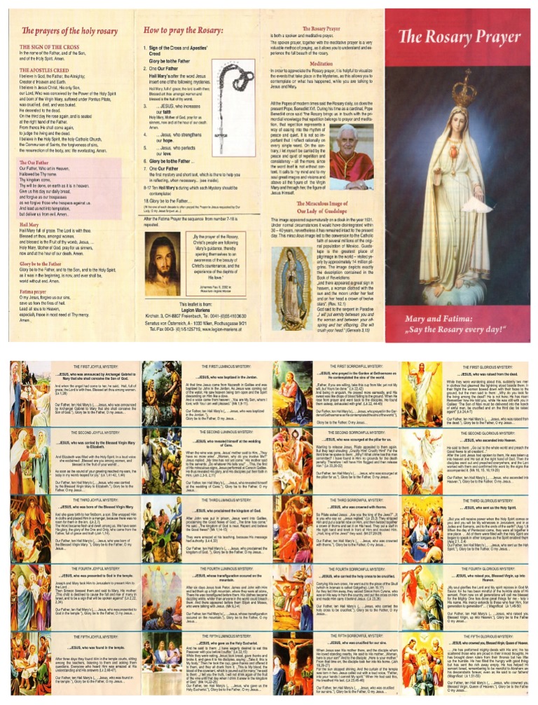 The Rosary Prayer Guide | PDF