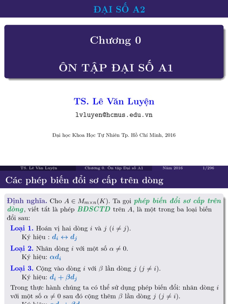 Slide A2 - Toan Bo - Dung de in | PDF