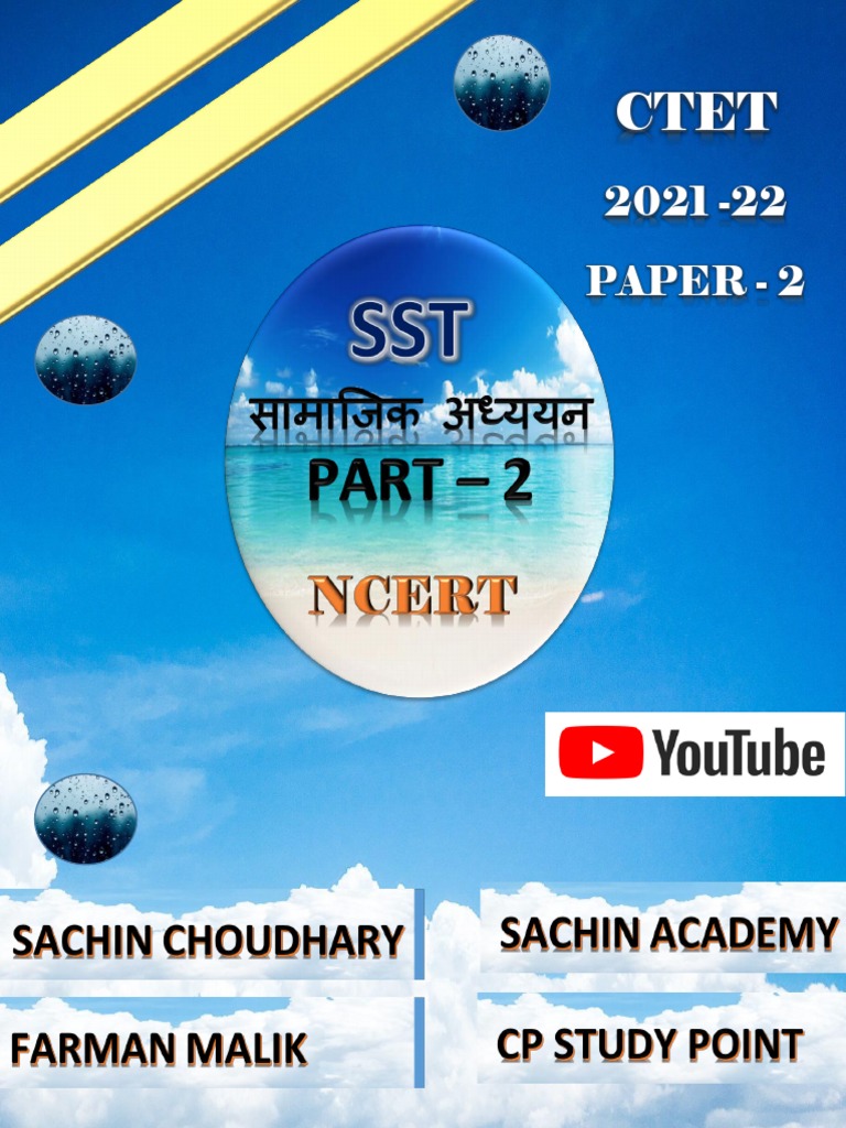 SST Part - 2 Ctet Notes | PDF
