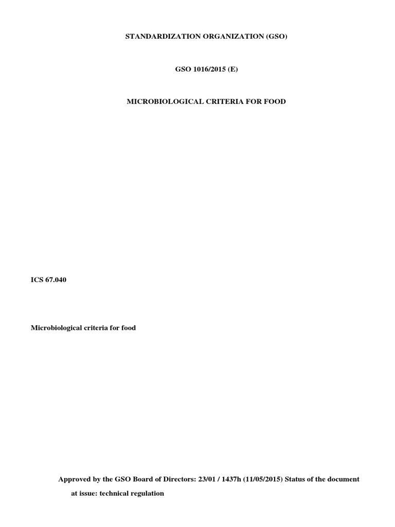 Gso 1016 2015 | PDF | Foods | Fruit Preserves Gso 1016 2015 | PDF | Foods | Fruit Preserves