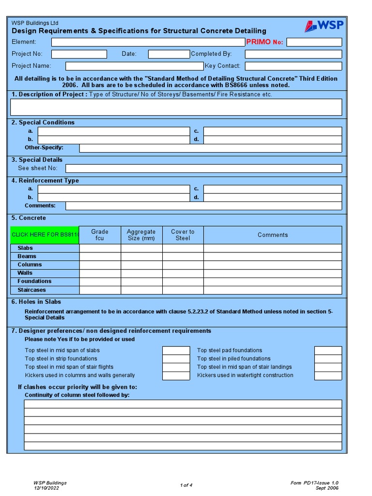 TRM 84 Design Requirements and Specifications | PDF | Concrete ...