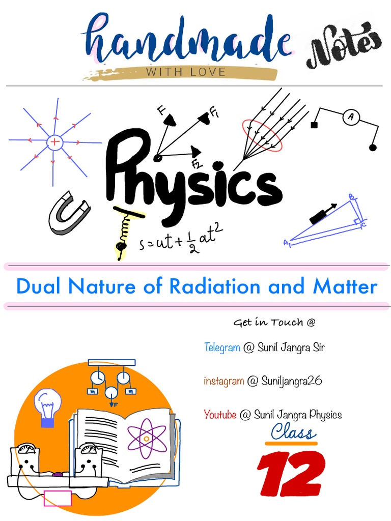 Modern Physics Complete Notes | PDF | Photoelectric Effect ...