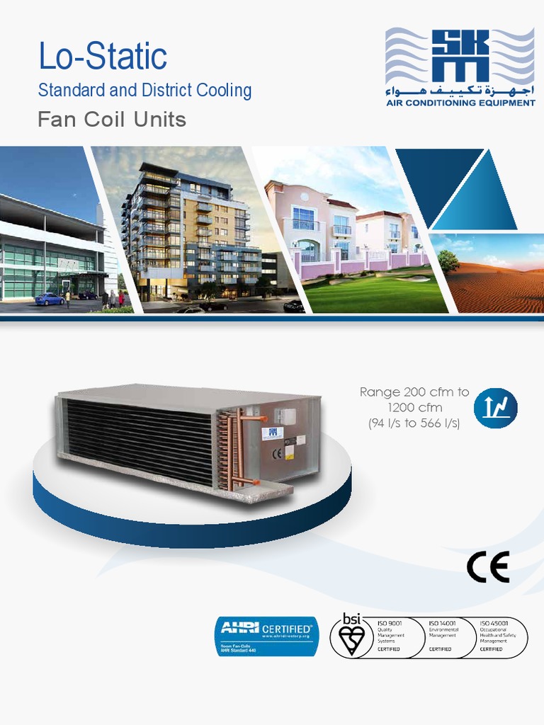 SKM FCU Low Static Detail | PDF | Thermostat | Electrical Engineering