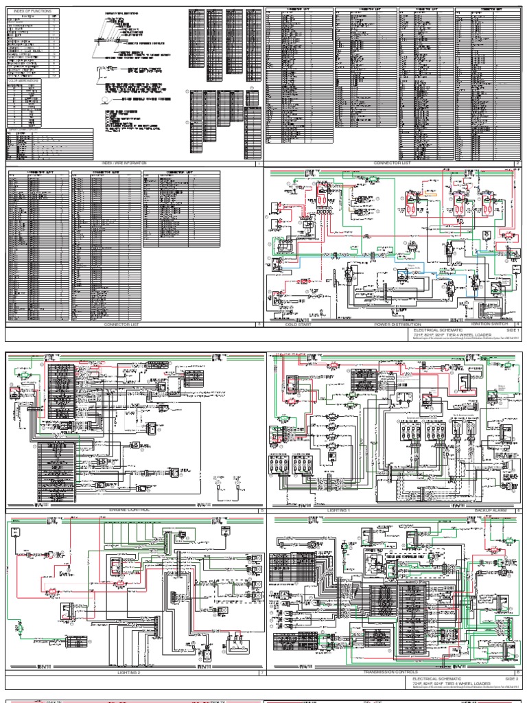 721F Electrical Schematic | PDF | Brake | Switch