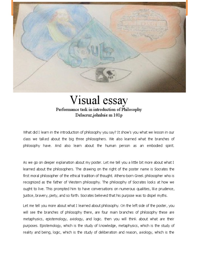 Visual Essay on Philosophy Concepts | PDF