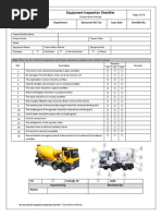 Control Valve Maintenance Checklist | PDF | Leak | Valve