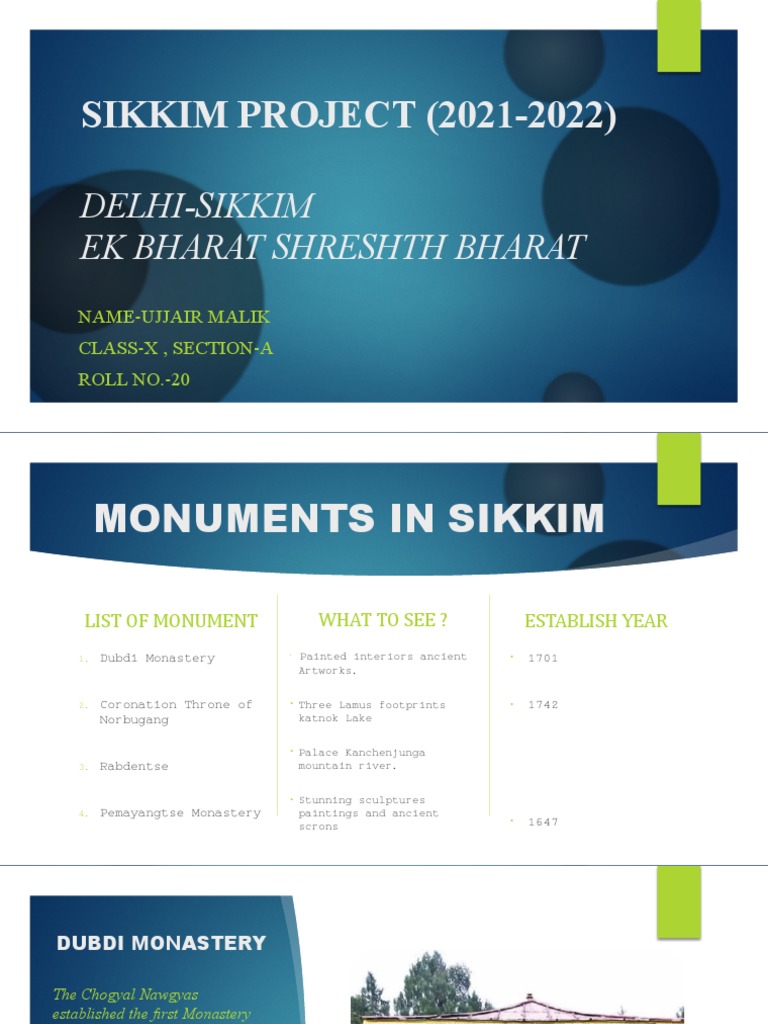 Sikkim Project (2021-2022) | PDF | Āstika | Indian Religions