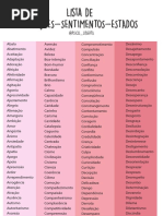 Lista de Sentimentos Positivos e Negativos de A A Z - Dicio, Dicionário ...